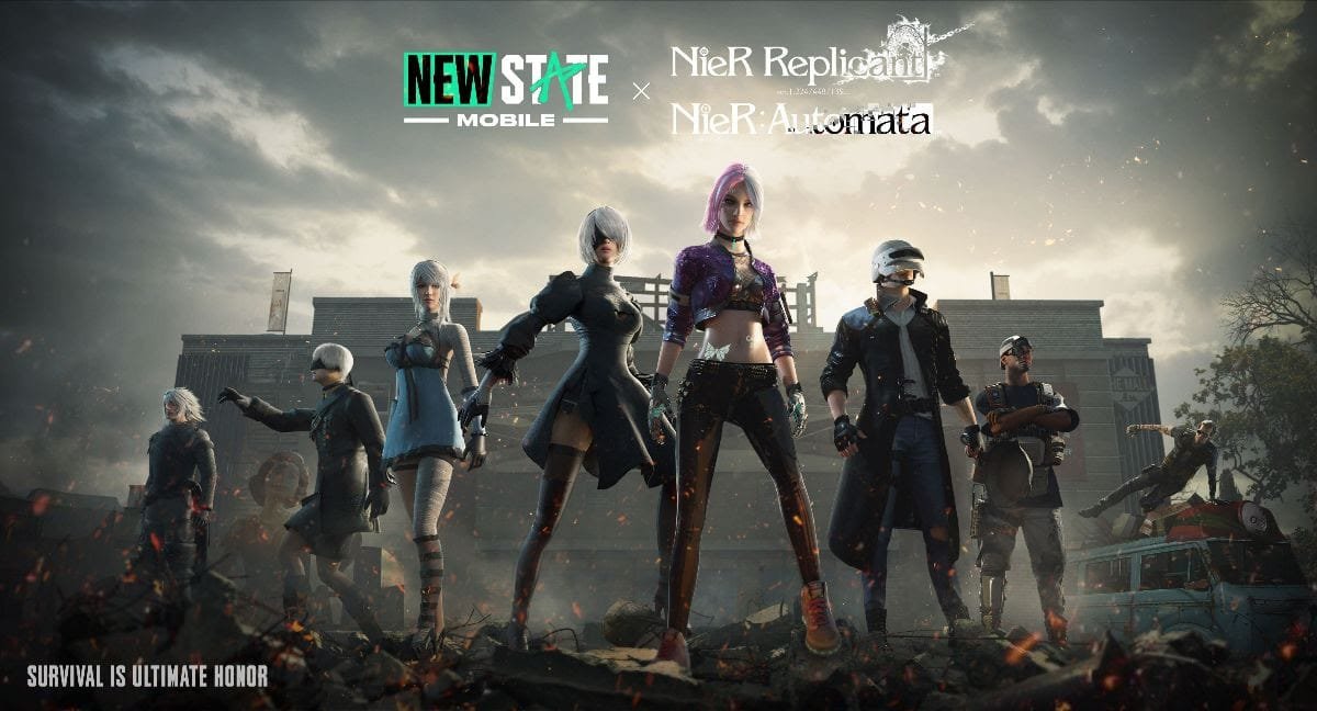 KRAFTON anuncia la llegada de NieR a NEW STATE MOBILE - Con Pochoclos