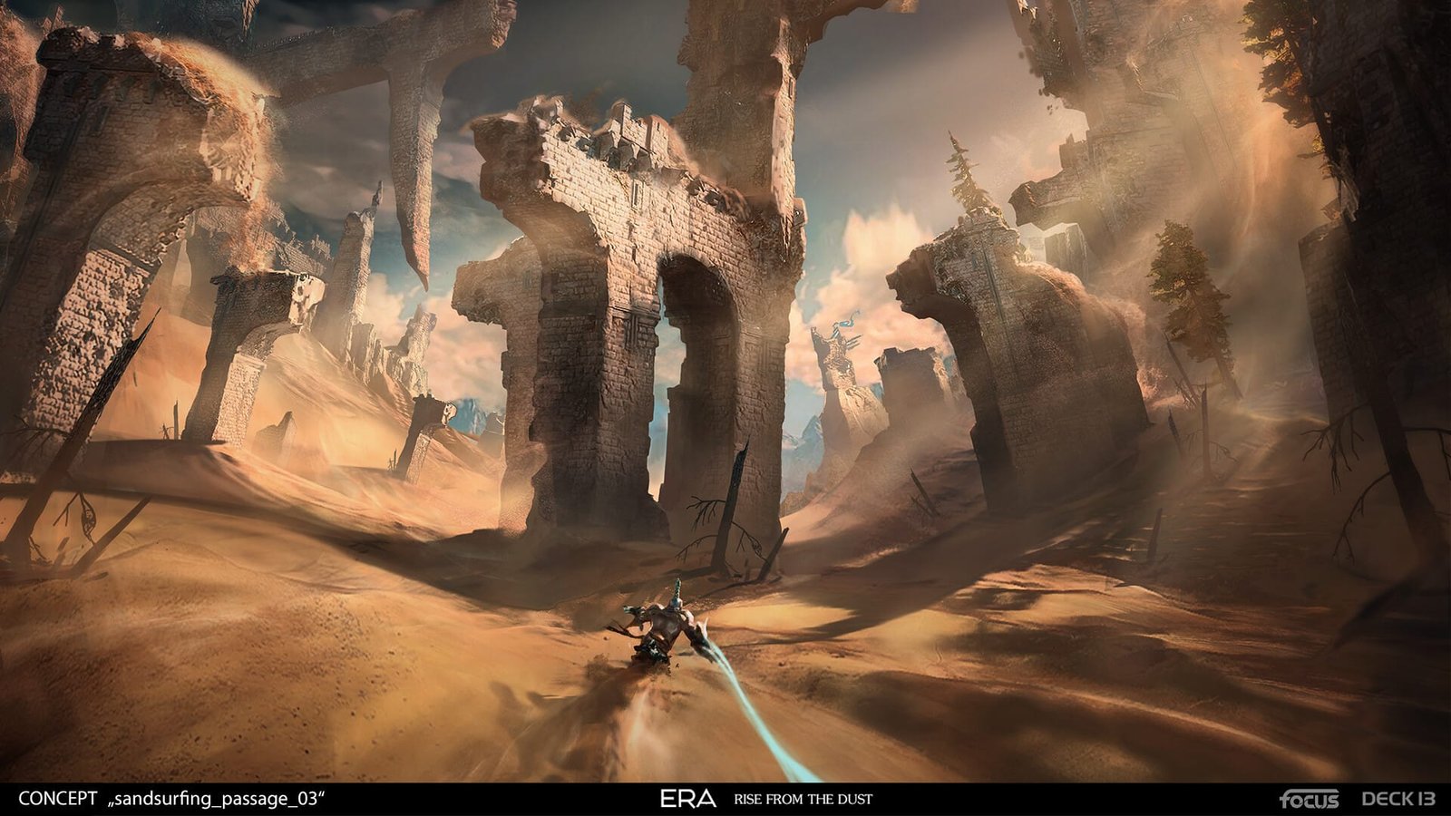 Focus & Deck13 presentan “Atlas Fallen” (PC, PS5, XSX) - Con Pochoclos