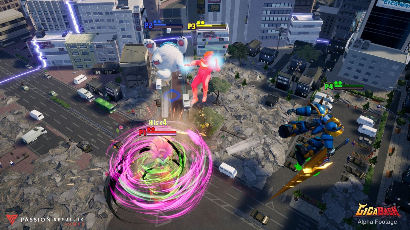 'GigaBash' anuncia una colaboración con Godzilla - Con Pochoclos