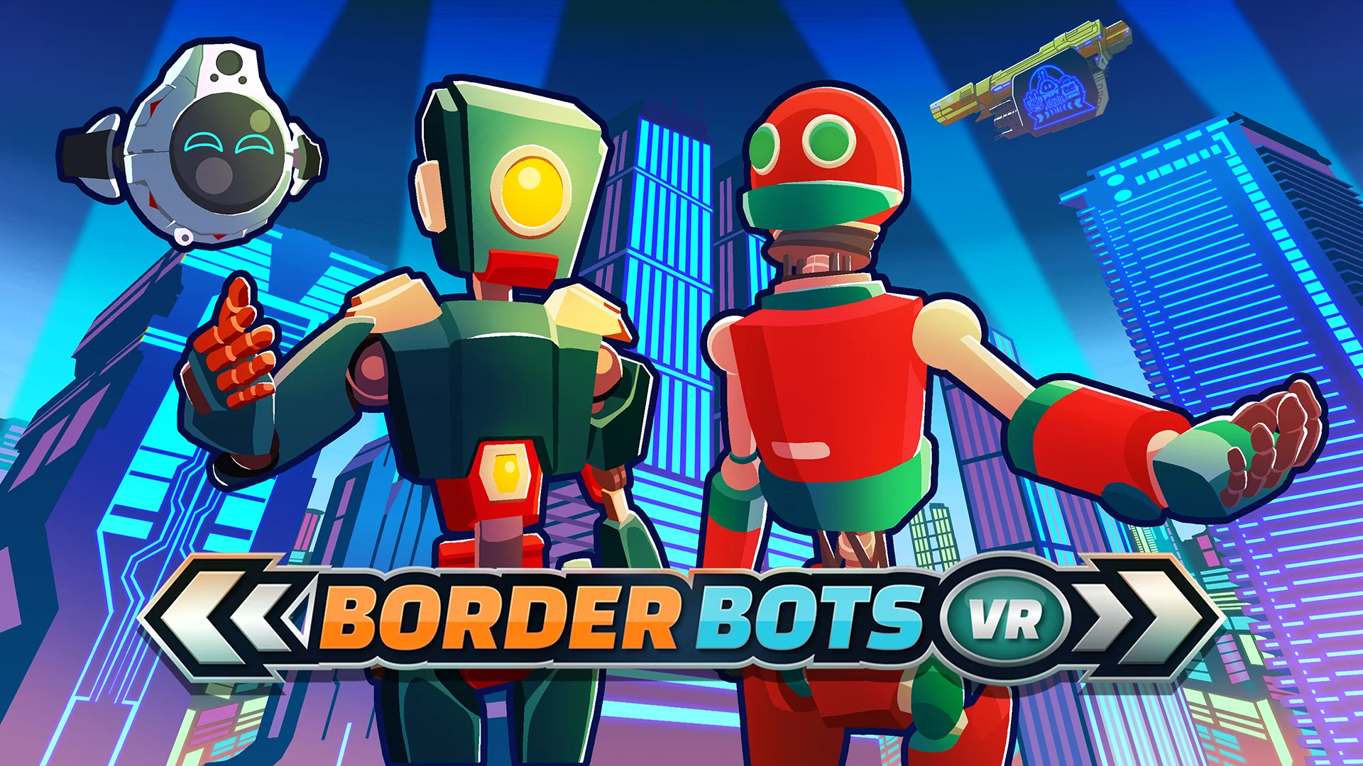 Team17 Digital revela el primer tráiler de 'Border Bots VR' - Con Pochoclos