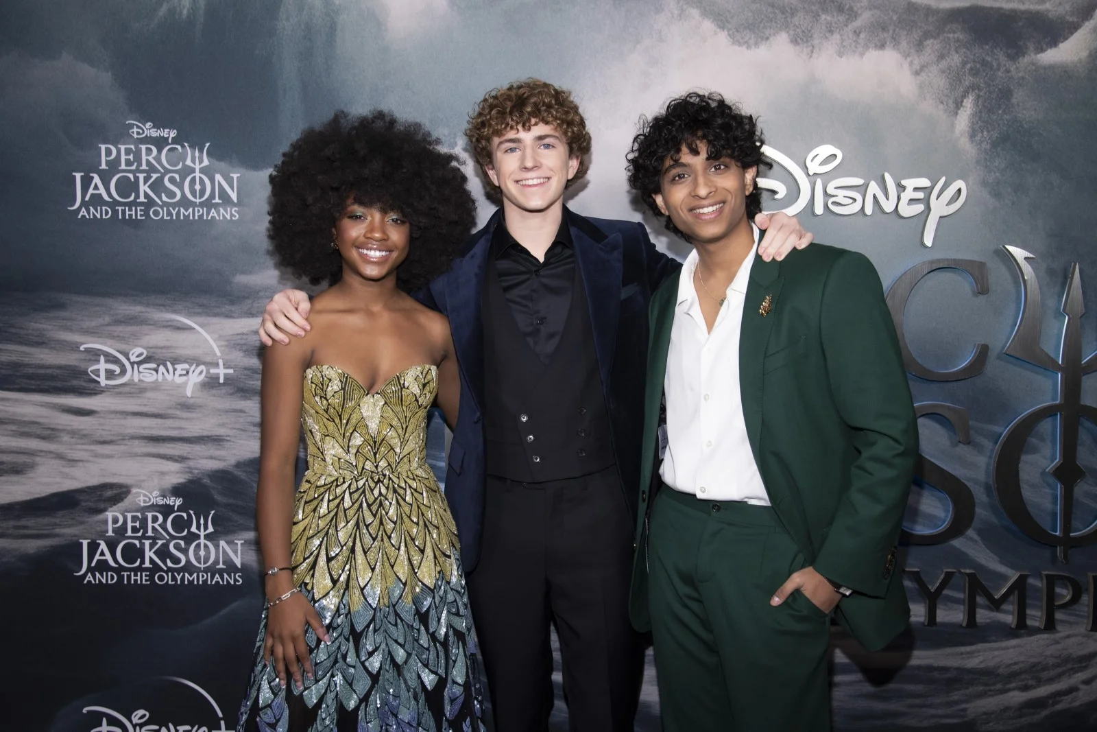 El elenco de la serie 'Percy Jackson y Los Dioses del Olimpo' estuvo en ...