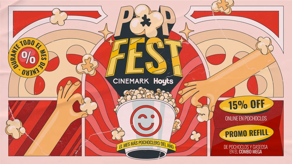Llegó el Pop Fest a Cinemark Hoyts - Con Pochoclos