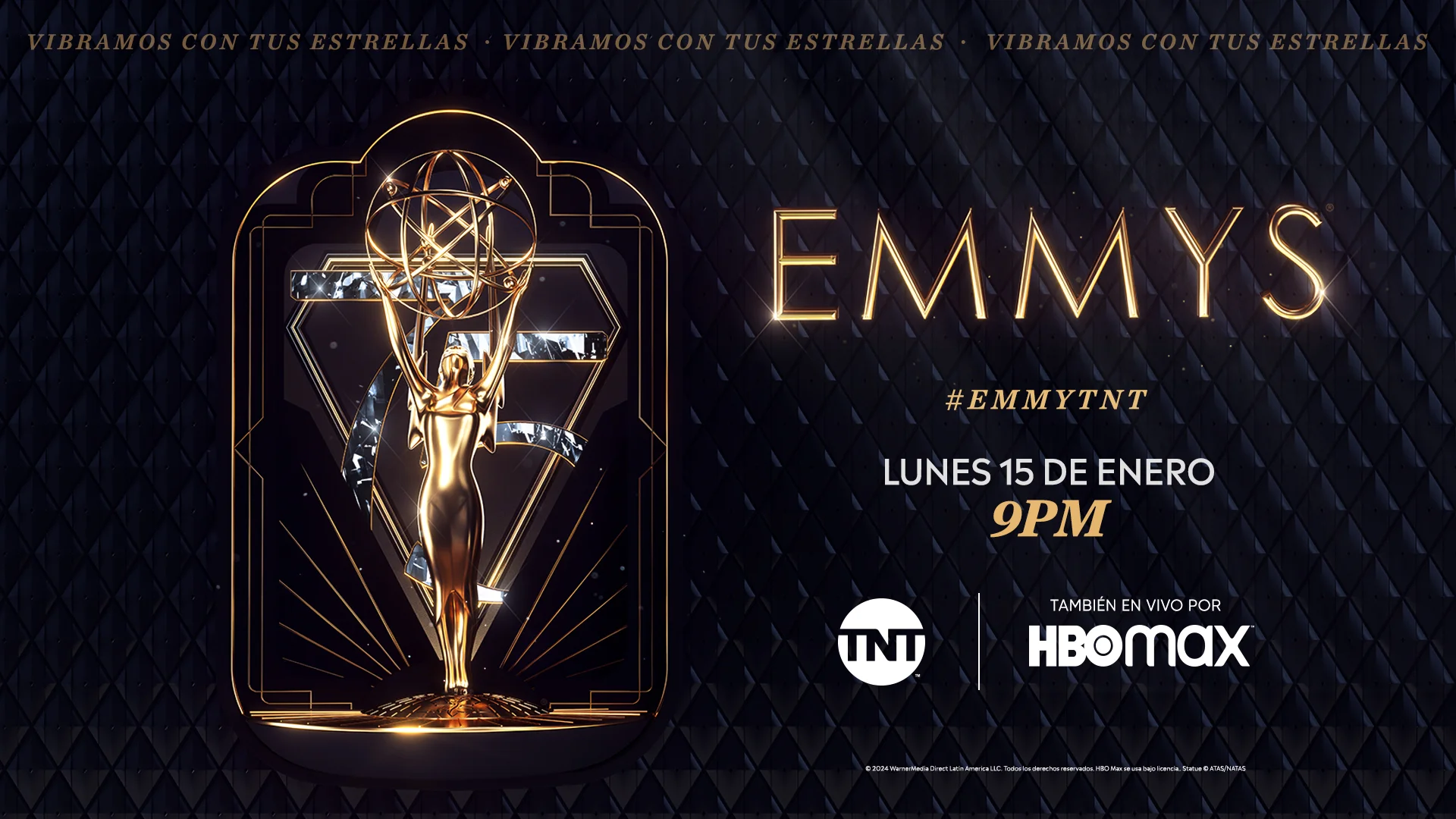 La 75° entrega de los Premios Emmy se verá en vivo el 15 de enero en ...