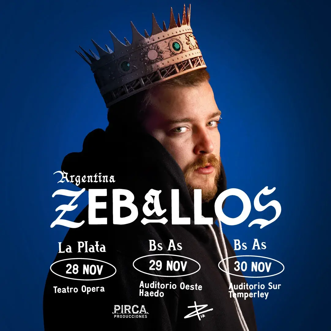 El artista Zeballos regresa a Buenos Aires - Con Pochoclos