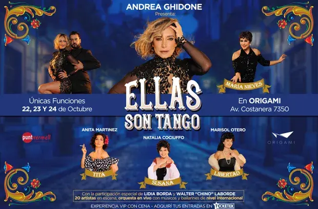 “Ellas Son Tango”: Un homenaje femenino que ilumina Buenos Aires - Con ...